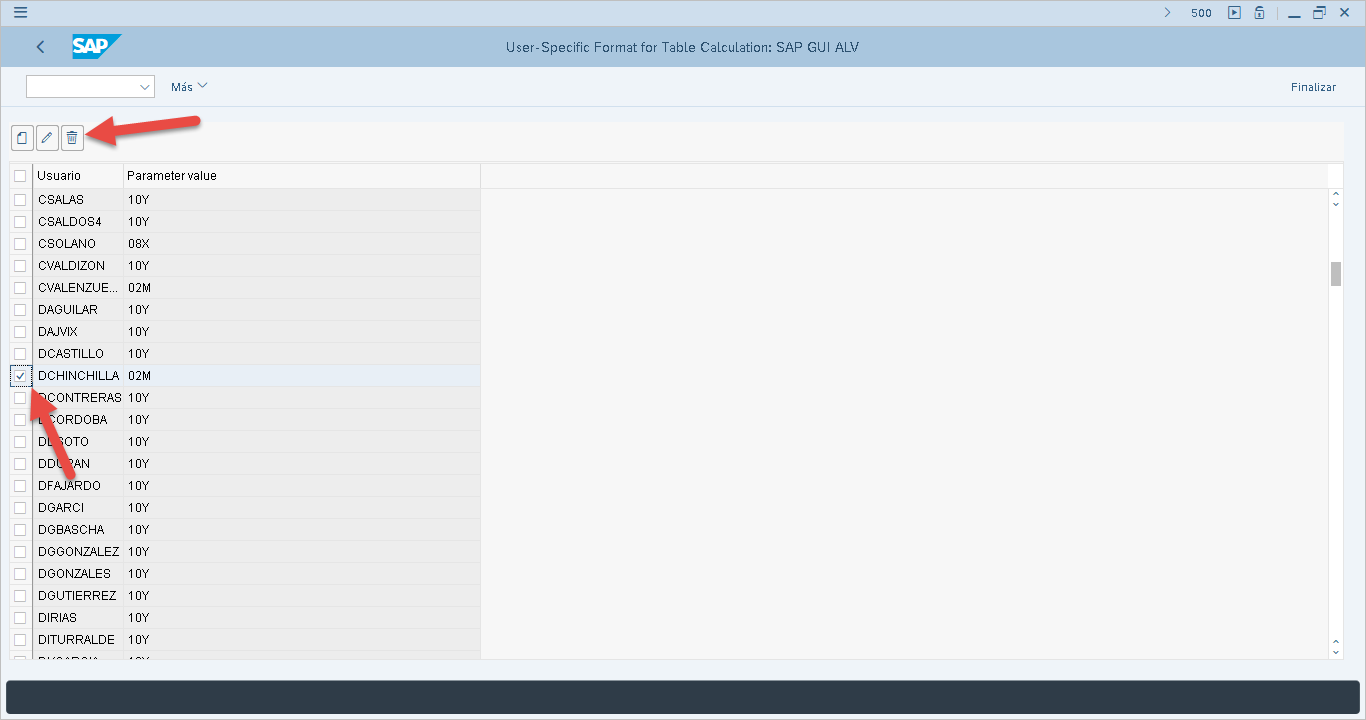 Artículo: Reiniciar parámetros de exportar reportes en SAP GUI